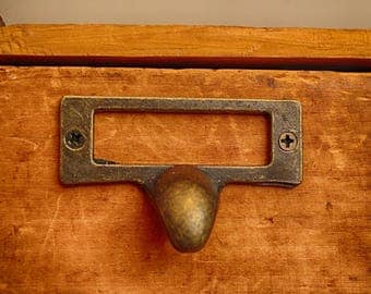 Library card catalog | Etsy