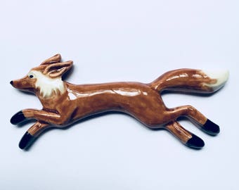 Ceramic fox | Etsy