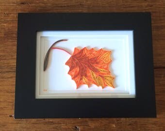 Quilled leaves | Etsy