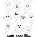 14 Ghosts Clipart Halloween Clipart Ghost SVG Halloween