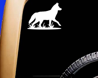 Coyote decal | Etsy