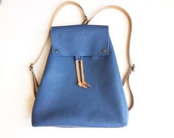 Leder rucksack | Etsy