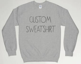 Crewneck sweatshirt | Etsy