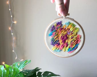 Embroidery art | Etsy