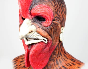 Rooster mask | Etsy