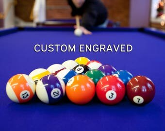 Custom pool ball | Etsy