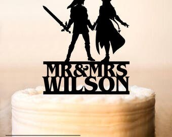 Zelda cake topper | Etsy