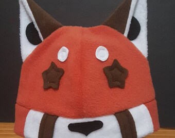 Red panda hat | Etsy