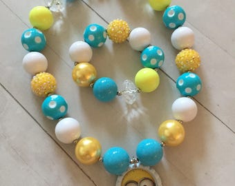 Minion necklace | Etsy