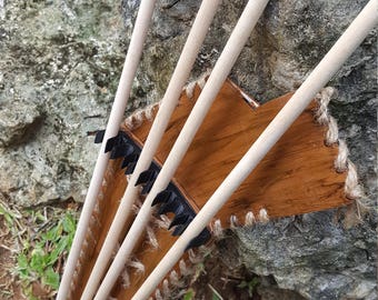 Kagome or Kikyo PVC Replica Quiver with Bundle of Prop Arrows