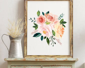 Nursery watercolor | Etsy