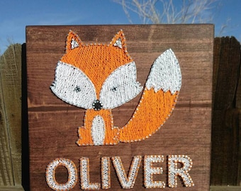 Fox string art | Etsy