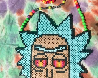 Rick morty perler | Etsy