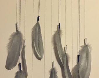 Feather mobile | Etsy