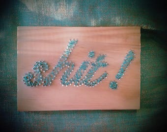 String art word | Etsy