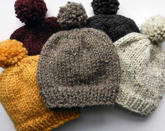 Chunky knit hat | Etsy