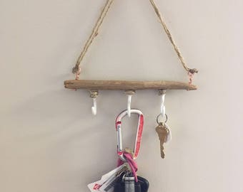 Driftwood key holder | Etsy