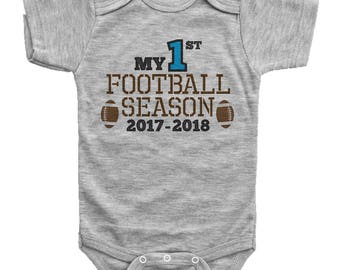 Baby football onesie | Etsy