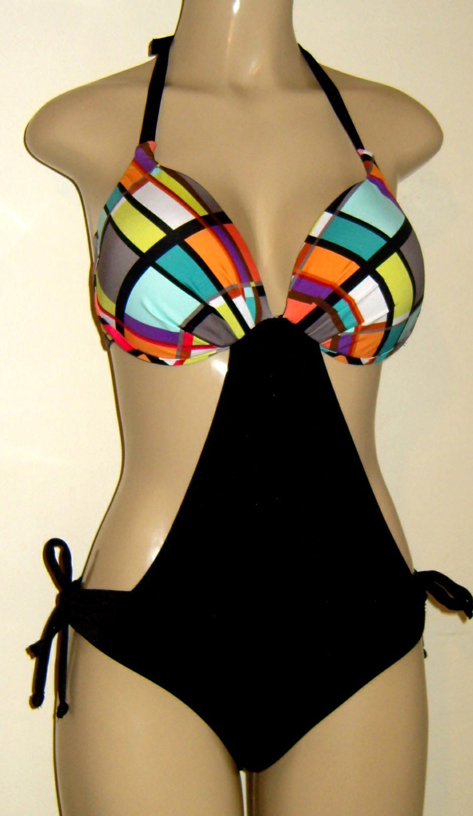 Push Up Monokini Custom Made Underwires Sexy