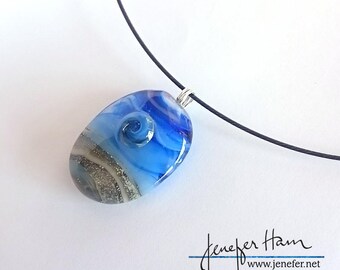 glass board game meeples jewelry sculpture by JeneferHamGlass