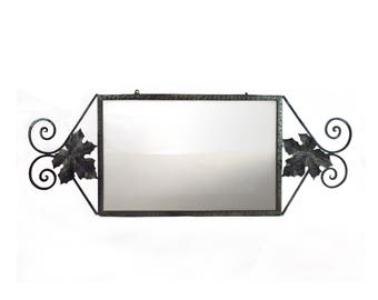 Wrought iron mirror | Etsy