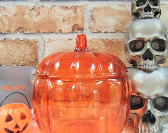 Glass candy jar | Etsy