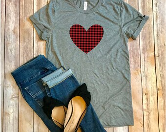 Heart t shirt | Etsy