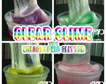Clear slime | Etsy