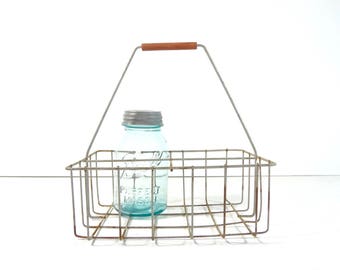 Milk bottle carrier | Etsy