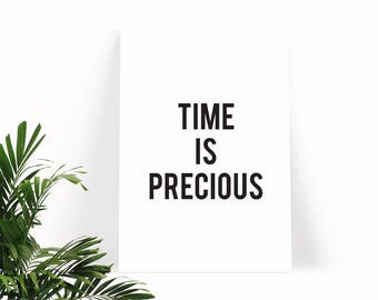 Time is precious | Etsy