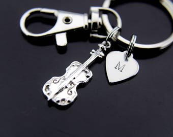 Violin keychain | Etsy
