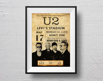 U2 | Etsy
