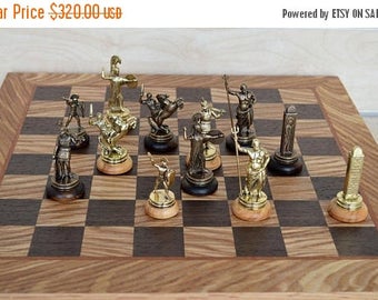 Greek chess set | Etsy