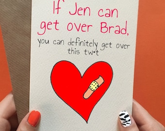 Break up card | Etsy