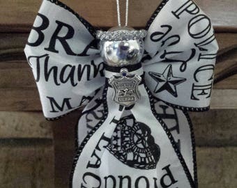 Police officer angel | Etsy