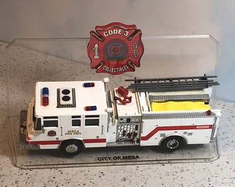 Diecast fire truck | Etsy