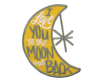 Moon patch | Etsy