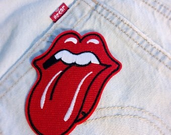 Rolling stones patch | Etsy