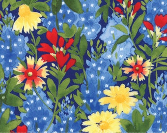 Bluebonnet fabric | Etsy