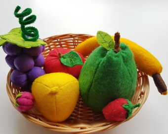 Felt fruit | Etsy