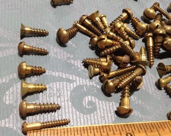 Wood screws | Etsy