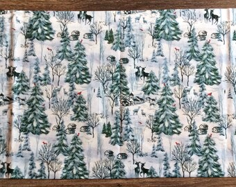 Winter table runner | Etsy