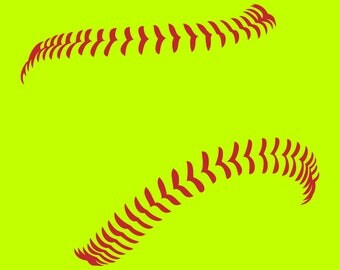 Softball laces | Etsy