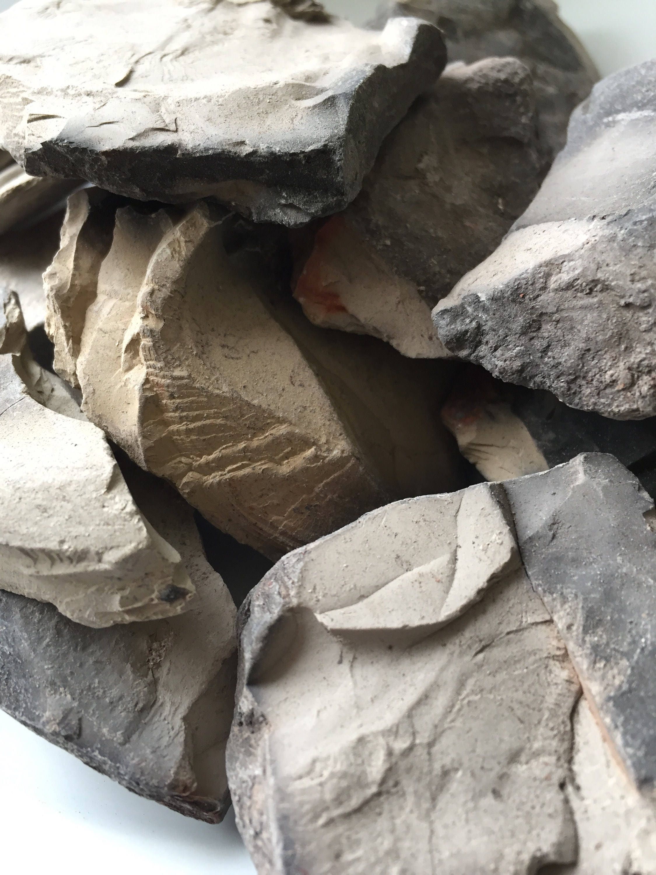 Indian Grey Roasted Clay Chunks