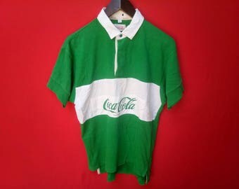 Coca cola rugby | Etsy