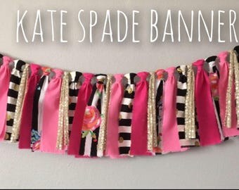 Kate spade banner | Etsy