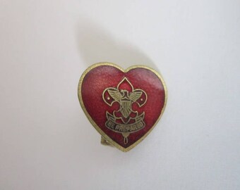 Boy scout pin | Etsy