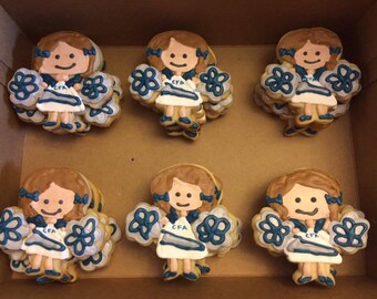 Cheerleading cookies | Etsy