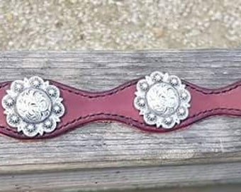 Concho dog collar | Etsy