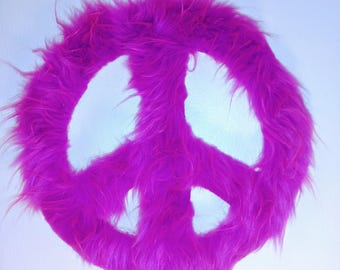 Purple peace sign | Etsy